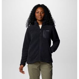 Fleecejacke Columbia "WEST BEND FULL ZIP II", Damen, Gr. L, schwarz, Obermaterial: 100% Polyester, Sportlich, Jacken