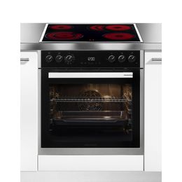 Grundig Elektro-Herd-Set, Energieeffizienz: A+ (A+++-D), schwarz, Herdsets
