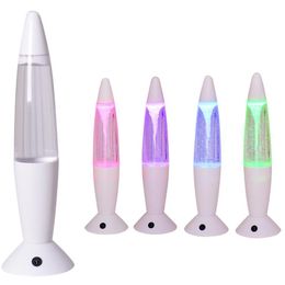 Näve NÄVE LED Tischleuchte "TORNADO", bunt (weiß, transparent, bunt), Ø 10cm H: 36cm, 1 Stk., Leuchten, Batteriebetrieb, LED Dekoleuchte LED Lavalampe