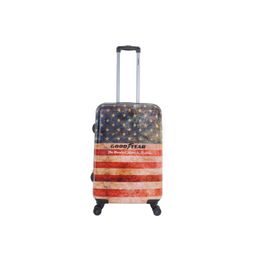 Good Year Koffer GOODYEAR "Authentic", Gr. B/H/T: 44cm x 67cm x 24cm, bunt (mehrfarbig), Koffer, ABS/PC Material