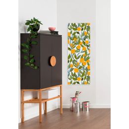 Leinwandbild Komar "Lemon Soda - Größe 30 x 90 cm", bunt (farbe bild(er): bunt), B:30cm, Holz, Papier, Bilder, Keilrahmenbild mi Echtholzrahmen