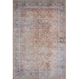 Teppich LUXOR living "LAGERRÄUMUNG", bunt (multi, höhe 5 mm), B:120cm H:5mm L:170cm, Kunstfaser, Teppiche, Sonderposten, moderne Vintage Designs, Orient Optik, mit Bordüre