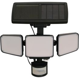 Außen-Wandleuchte Luxform "Solar-Sicherheits-Wandleuchte - La Rioja - LED", schwarz, 1 Stk., Leuchten, Erkennungsmodus (1000LM)