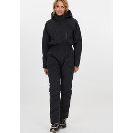 Overall WHISTLER "Louella", Damen, Gr. 44, schwarz, 100% Polyester, lang, Overalls, mit einer Wassersäule von 10.000 mm