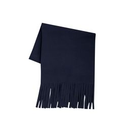 Fleeceschal TRIGEMA "TRIGEMA Fleeceschal", Kinder, blau (navy), Polyester, Modetücher