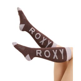 Socken Roxy "Roxy Shred Time", Damen, Gr. M, huckleberry, 75% Modacryl, 10% Elasthan, 10% Polyester, 5% Nylon, Socken