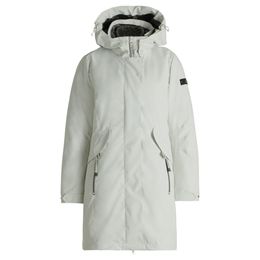 3-in-1-Funktionsjacke Betty Barclay "Damen 3 in 1 Jacke mit abnehmbarer Kapuze", Damen, Gr. 36, weiß (rohweiß), Obermaterial: 100% Polyester. Futter: 100% Polyester. Füllung: 100% Polyester., tailliert, Jacken