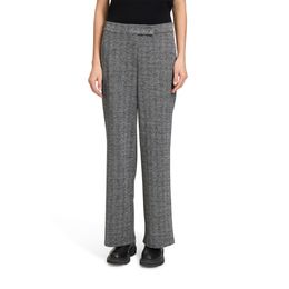 BETTY & CO BETTY & CO Damen Stoffhose "Damen Stoffhose mit Lurexfaden"schwarz, grau, Gr. 36, Obermaterial: 71% Polyester, 23% Viskose, 2% Polyester
