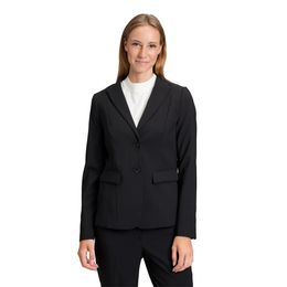 Kurzblazer Betty Barclay "Damen Kurzblazer langarm", Damen, Gr. 36, schwarz, Obermaterial: 86% Polyester, 14% Elasthan. Futter: 100% Polyester., Modisch, tailliert normal, Blazer, Form