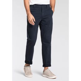 Levi's Chinohose LEVI'S "CHINO AUTHENTIC STRT", Herren, Gr. 29, Länge 32, blau (navy blazer soft gd), Web, Obermaterial: 100% Baumwolle, unifarben, regular fit knöchellang, Hosen, in vielen Farben