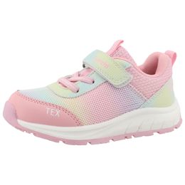 Keilsneaker Lurchi "Asra", Mädchen, Gr. 27, bunt (rosa bunt), Lederimitat, Textil, Schuhe, Schnürer mit TEX-Membrane, Größenschablone zum Download