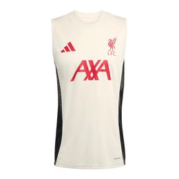 Adidas FC Liverpool Competition Sleeveless Trikot 2025/2026 Weiß, Größe 2XL, Herren, Fan Artikel - 11teamsports