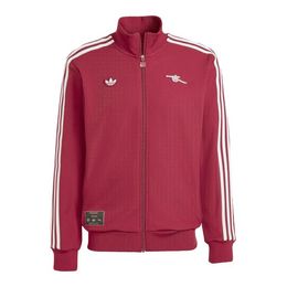 Adidas FC Arsenal London Icon Track Sweatshirt Rot, Größe 2XL, Herren, Fan Artikel - 11teamsports
