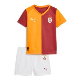 Puma Galatasaray Istanbul Minikit Trikot Set Home 2025/2026 Kids Rot F01, Größe 104, Kinder, Fan Artikel - 11teamsports