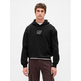 GAP Hoodie in Schwarz - 47% | Größe XL | Herren-sweatshirts-jacken