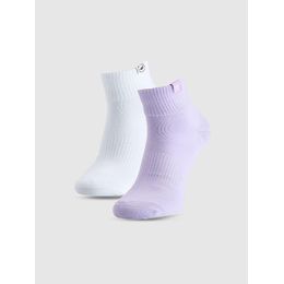 4F 2er-Set: Socken in Lila/ Weiß - 66% | Größe 38-40 | Kinder-socken-strumpfhosen