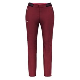 Salewa Funktionshose "Pedroc 2" in Rot - 54% | Größe 36 | Damen-sporthosen