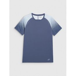 4F Trainingsshirt in Blaugrau - 45% | Gr&ouml;&szlig;e XL | Herren-sportshirts