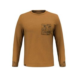 Salewa Pullover "Lavaredo" in Hellbraun - 41% | Größe XL | Herren-plussize