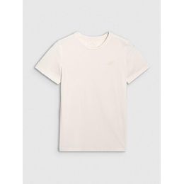 4F Trainingsshirt in Creme - 56% | Gr&ouml;&szlig;e S | Damen-outdoor-tops-shirts