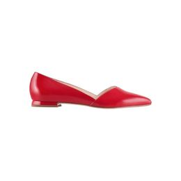 Högl Högl Leder-Ballerinas "Boulevard 10" in Rot - 45% | Größe 42,5 | Damen-ballerinas