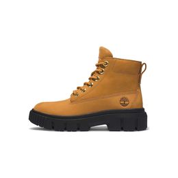 Timberland Leder-Boots "Greyfield Mid" in Hellbraun - 17% | Größe 41 | Damen-stiefel