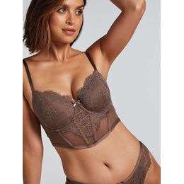 Hunkemöller Hunkemöller Bügel-BH "Arabella" in Braun - 55% | Größe 75B | Damen-bhs