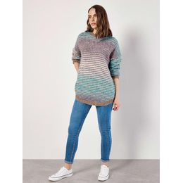Apricot Pullover in Grau/ Türkis - 39% | Größe M | Damen-pullover-cardigans