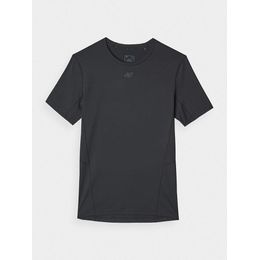 4F Trainingsshirt in Schwarz - 42% | Gr&ouml;&szlig;e S | Herren-sportshirts