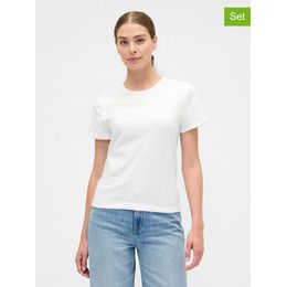 GAP 2er-Set: Shirt in Wei&szlig; - 67% | Gr&ouml;&szlig;e M | Damen-tops