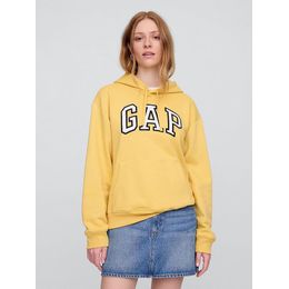 GAP Hoodie in Gelb - 60% | Größe XXL | Damen-sweatshirts-jacken