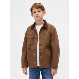 GAP Hemdjacke in Hellbraun - 48% | Größe 140/146 | Kinderjacken