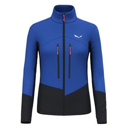 Salewa Fleecejacke "Ortles" in Blau/ Schwarz - 51% | Größe 40 | Damenjacken
