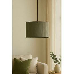 ABERTO DESIGN Hängeleuchte in Grün - (H)60 x Ø 30 cm - 55% | Haengeleuchten-deckenleuchten