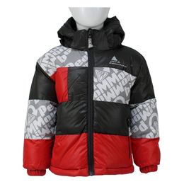 Peak Mountain Winterjacke in Schwarz/ Rot - 63% | Größe 104 | Kinderjacken