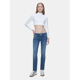 LTB Jeans "Molly 200" - Slim fit - in Blau - 58% | Gr&ouml;&szlig;e W28/L34 | Damenjeans