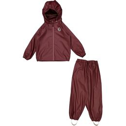 Wheat 2tlg. Regenoutfit "Charlie" in Rot - 57% | Größe 116 | Kinder-outdoor-jacken