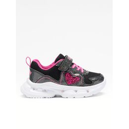 Lelli Kelly Sneakers "Sabina" in Schwarz/ Pink - 44% | Größe 24 | Kindersneakers
