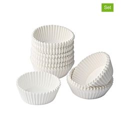 Zenker 2er-Set: Muffin-Papierf&ouml;rmchen in Wei&szlig; - 2x 200 St&uuml;ck - 12% | Kuechenhelfer
