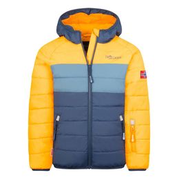 Trollkids Ski-/ Snowboardjacke "Hafjell XT" in Gelb/ Blau - 38% | Größe 98 | Kinder-outdoor-jacken