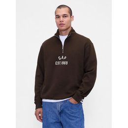 GAP Sweatshirt in Braun - 44% | Größe L | Herren-plussize