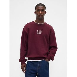GAP Sweatshirt in Bordeaux - 49% | Größe XL | Herren-plussize