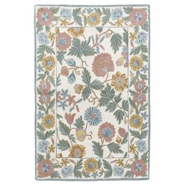 ABC Italia Teppich "Pastel Flower" in Bunt - 52% | Größe 61x92 cm |