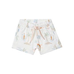 Noppies Sweatshorts "Brookston" in Weiß - 52% | Größe 80 | Babyhosen