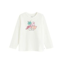 COOL CLUB Longsleeve in Weiß - 14% | Größe 122 | Kinder-longsleeves