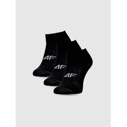 4F 3er-Set: Socken in Schwarz - 56% | Größe 32-34 | Kinder-socken-strumpfhosen