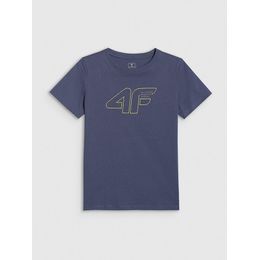 4F Shirt in Blau - 59% | Gr&ouml;&szlig;e 158 | Kinder-oberteile
