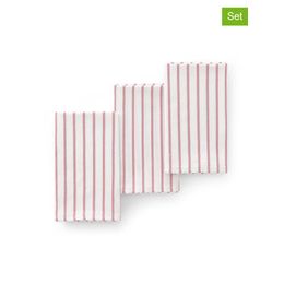 GAMUSI 3er-Set: Geschirrtücher "Salina" in Lila - 25% | Größe 45x70 cm | Tischwaesche