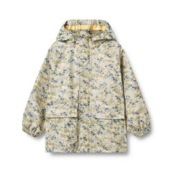 Wheat Regenjacke "Ollo" in Beige/ Grün - 39% | Größe 122 | Kinderjacken