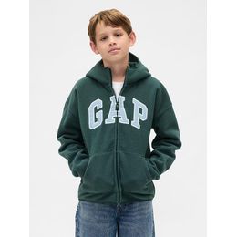GAP Fleecejacke in Grün - 49% | Größe 110 | Kids-fleecejacken-fleecepullover